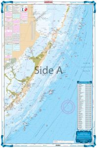 Pennekamp Park - Islamorada Offshore Fish and Dive Chart 14F