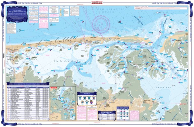 Anna Maria Sound and Sarasota Bay Large Print Navigation Chart 21E