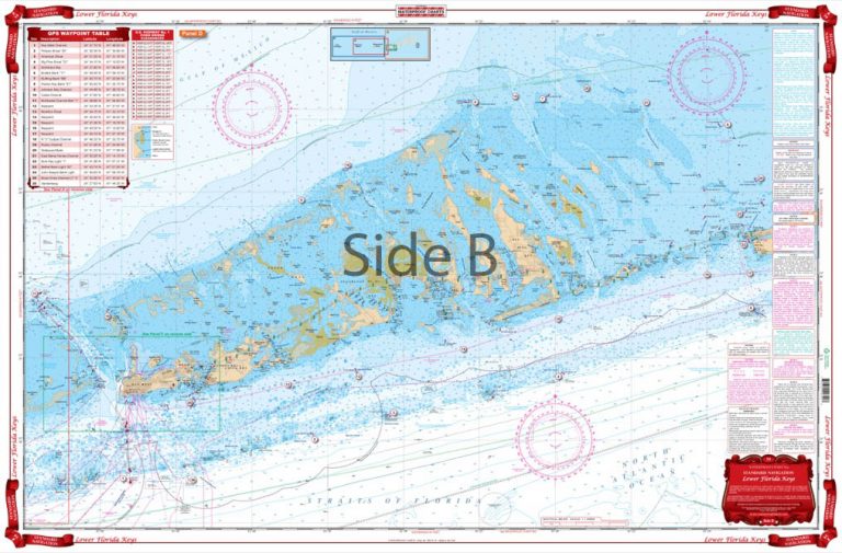 Coverage of Lower Florida Keys Navigation Chart 34