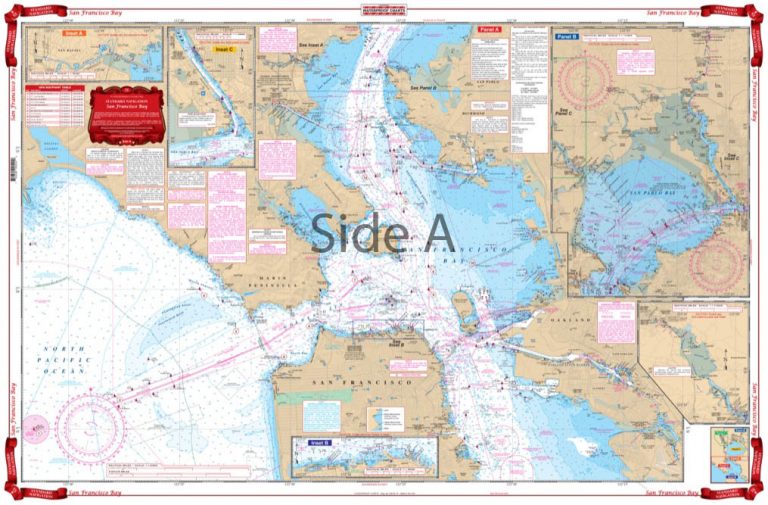 Coverage of San Francisco Bay Navigation Chart 52