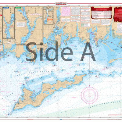 Coverage of Great South Bay Large Print Navigation Chart 6E