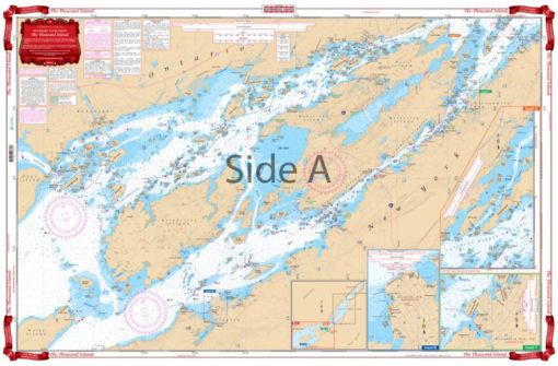 Coverage of The Thousand Islands Navigation Chart/map 78