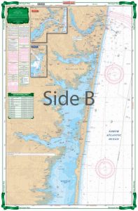 Coverage of Barnegat Bay Large Print Navigation Chart 56E
