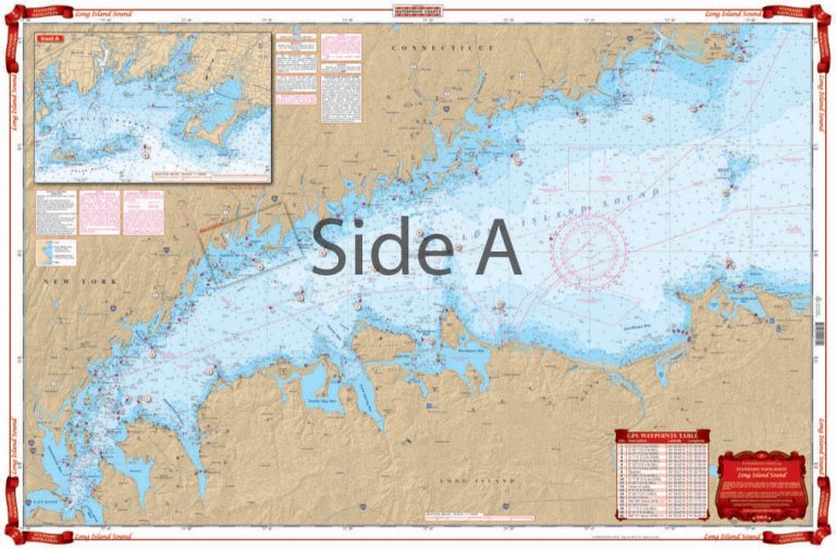 Coverage of Long Island Sound Navigation Chart 13